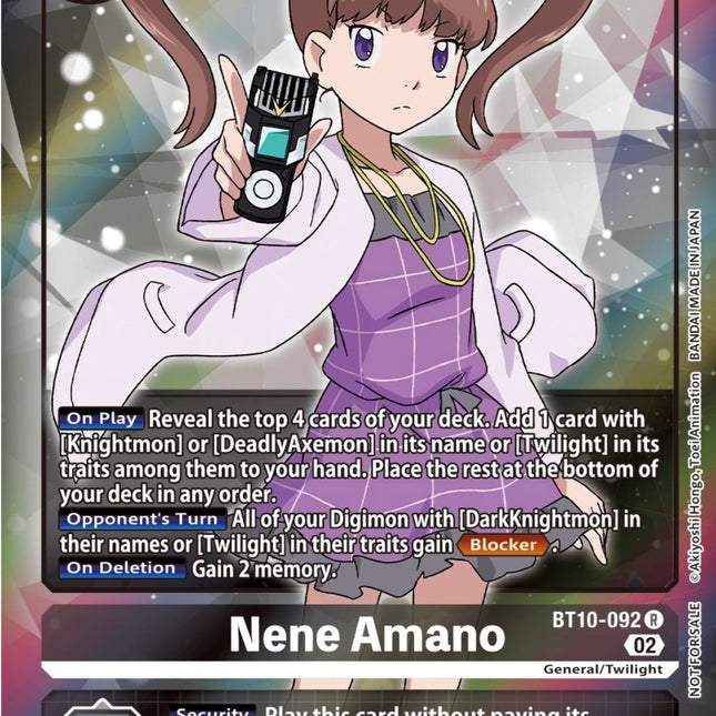 digimon nene deck
