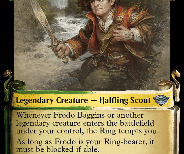 frodo baggins tm ringbearer