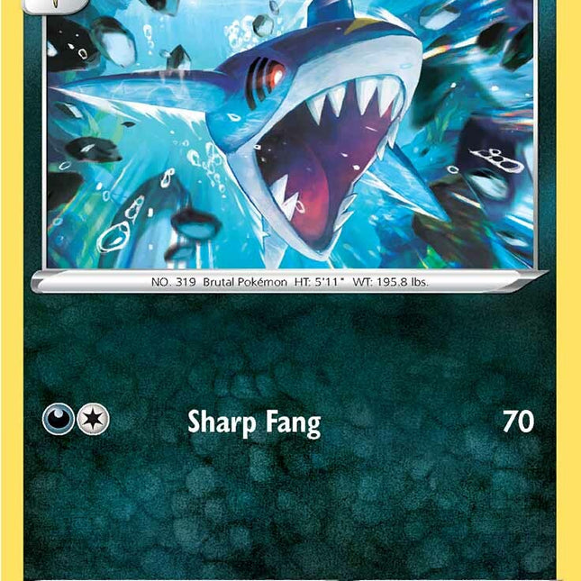 shiny sharpedo card