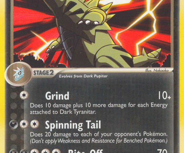 black tyranitar pokemon